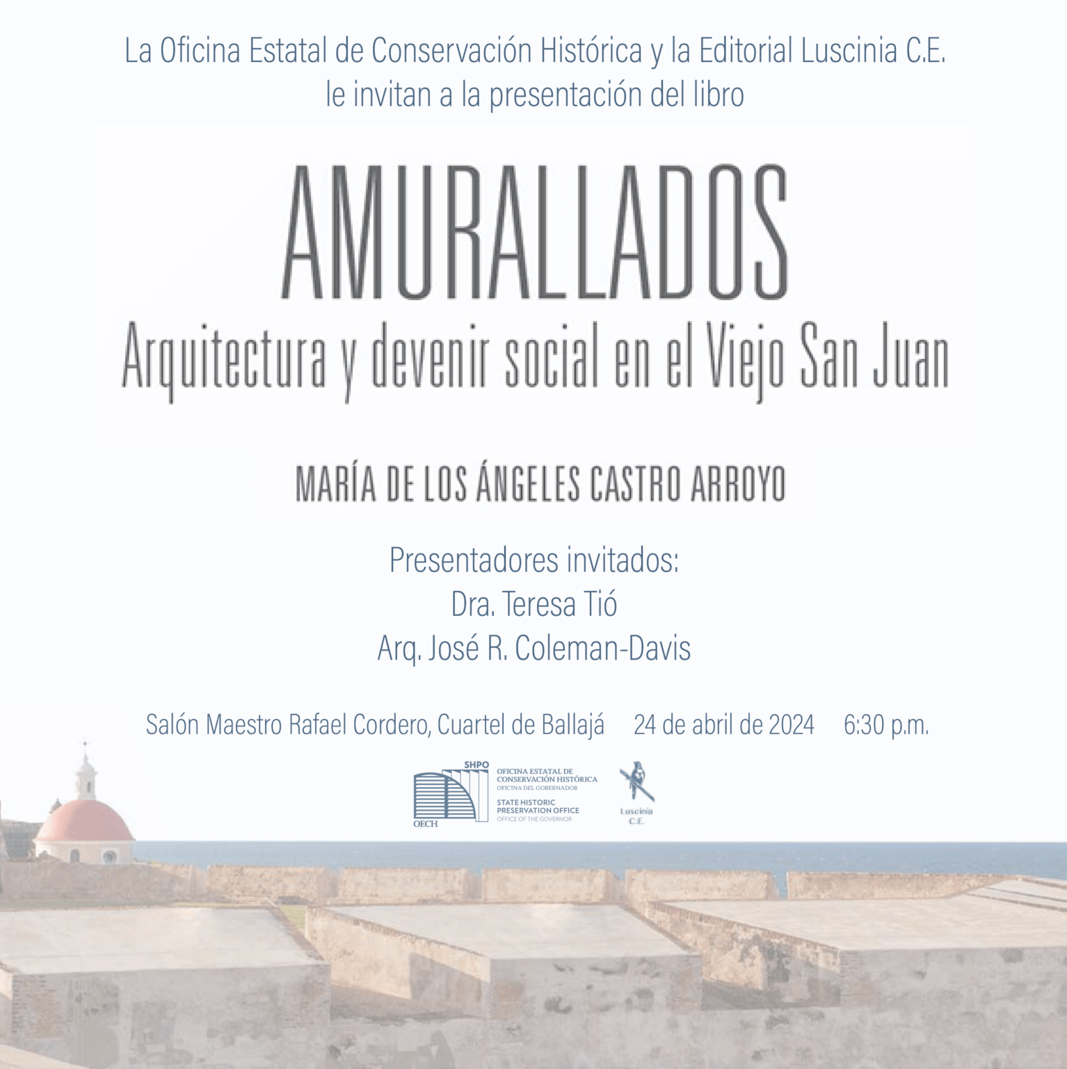 Presentación del libro – Amurallados: Arquitectura y devenir social en ...