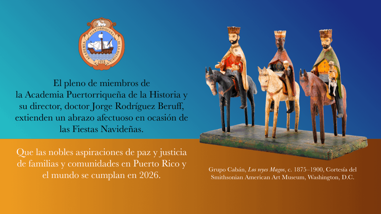 Mensaje de la Academia Puertorriqueña de la Historia en las Fiestas ...